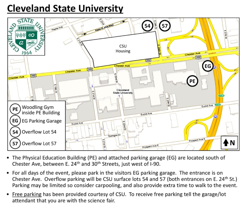 Location and Dates – Northeastern Ohio Science & Engineering Fair